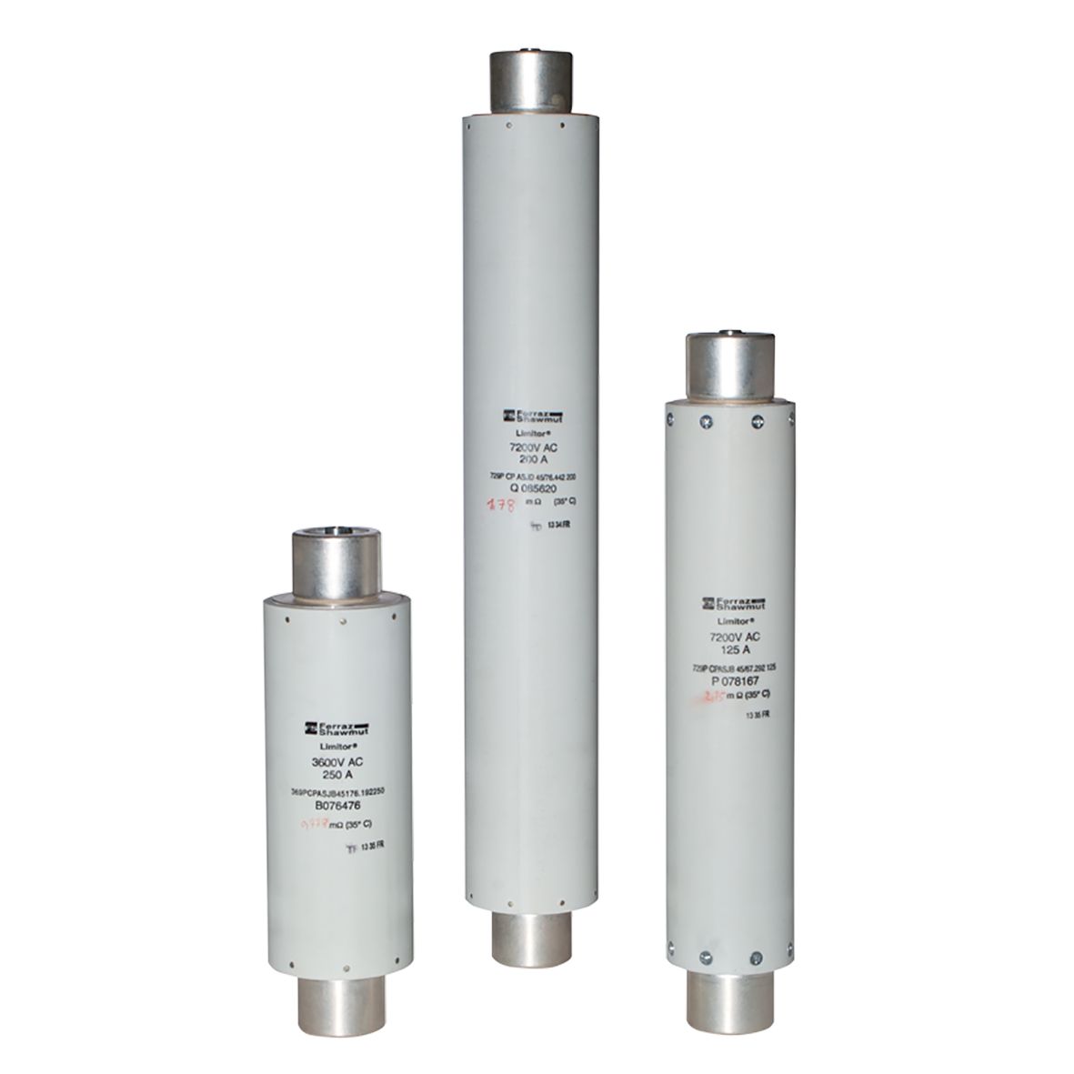 X076472 - DIN 43625 fuse for HV motor, IEC 60644, 192mm, 45mm, striker ...